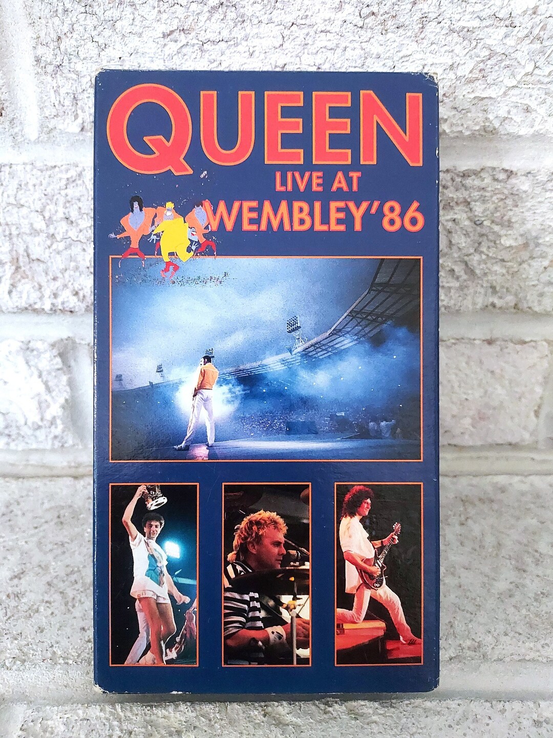 First Release Queen Live at Wembley Concert VHS, 1990 Queen Concert VHS ...