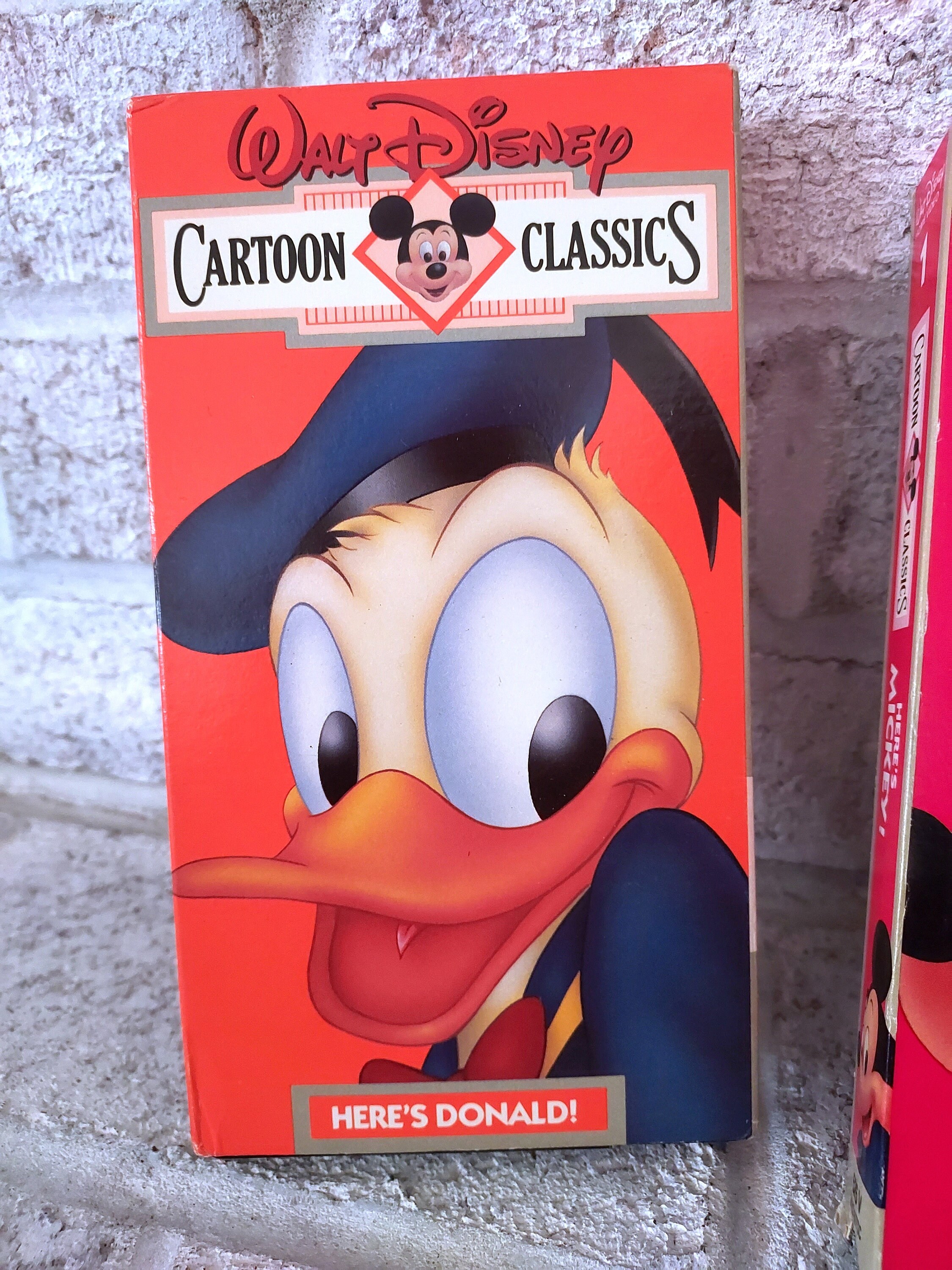 1980s Disney Cartoon VHS Vintage Disney Cartoons - Etsy