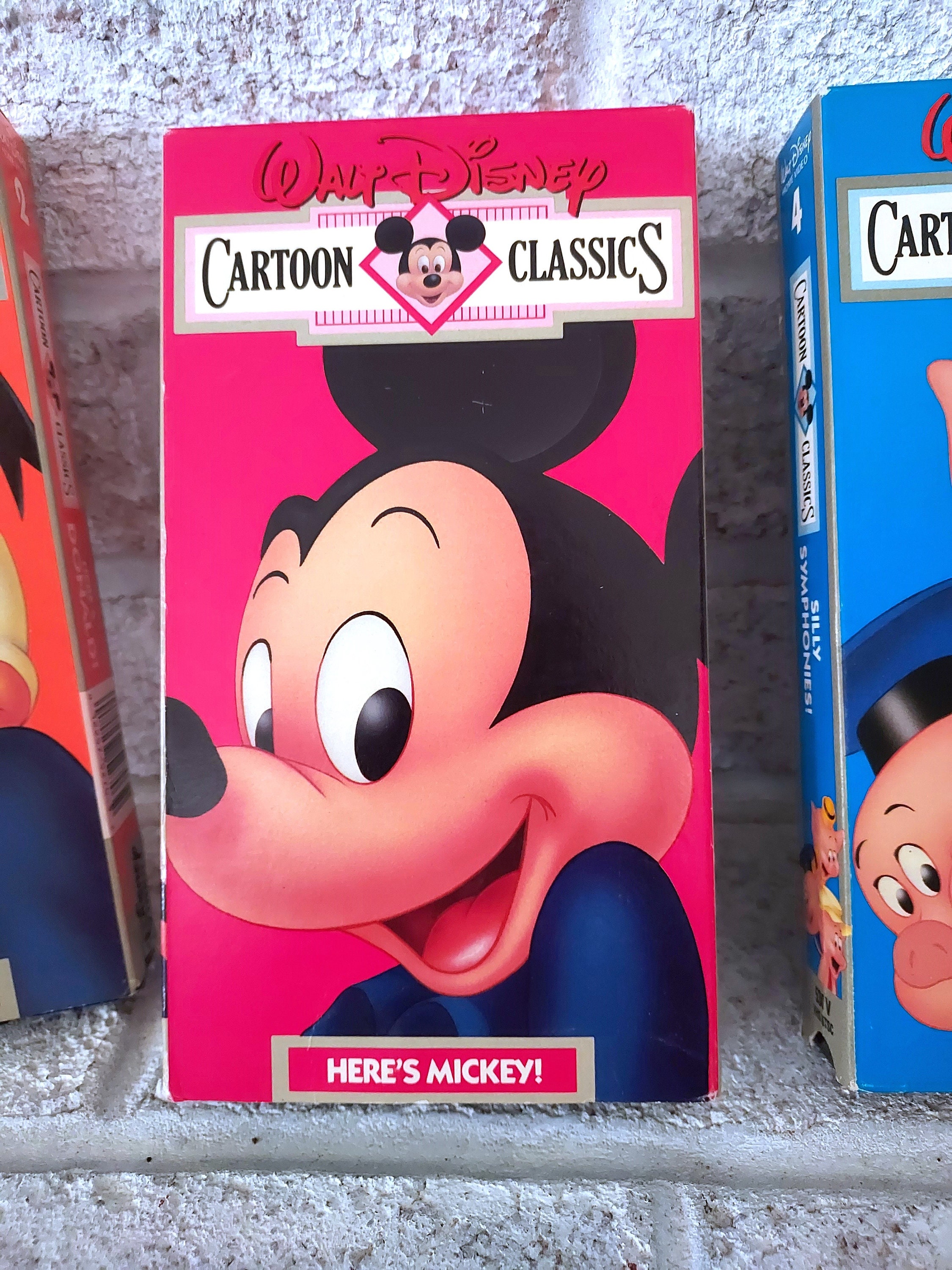 1980s Disney Cartoon VHS, Vintage Disney Cartoons - Etsy