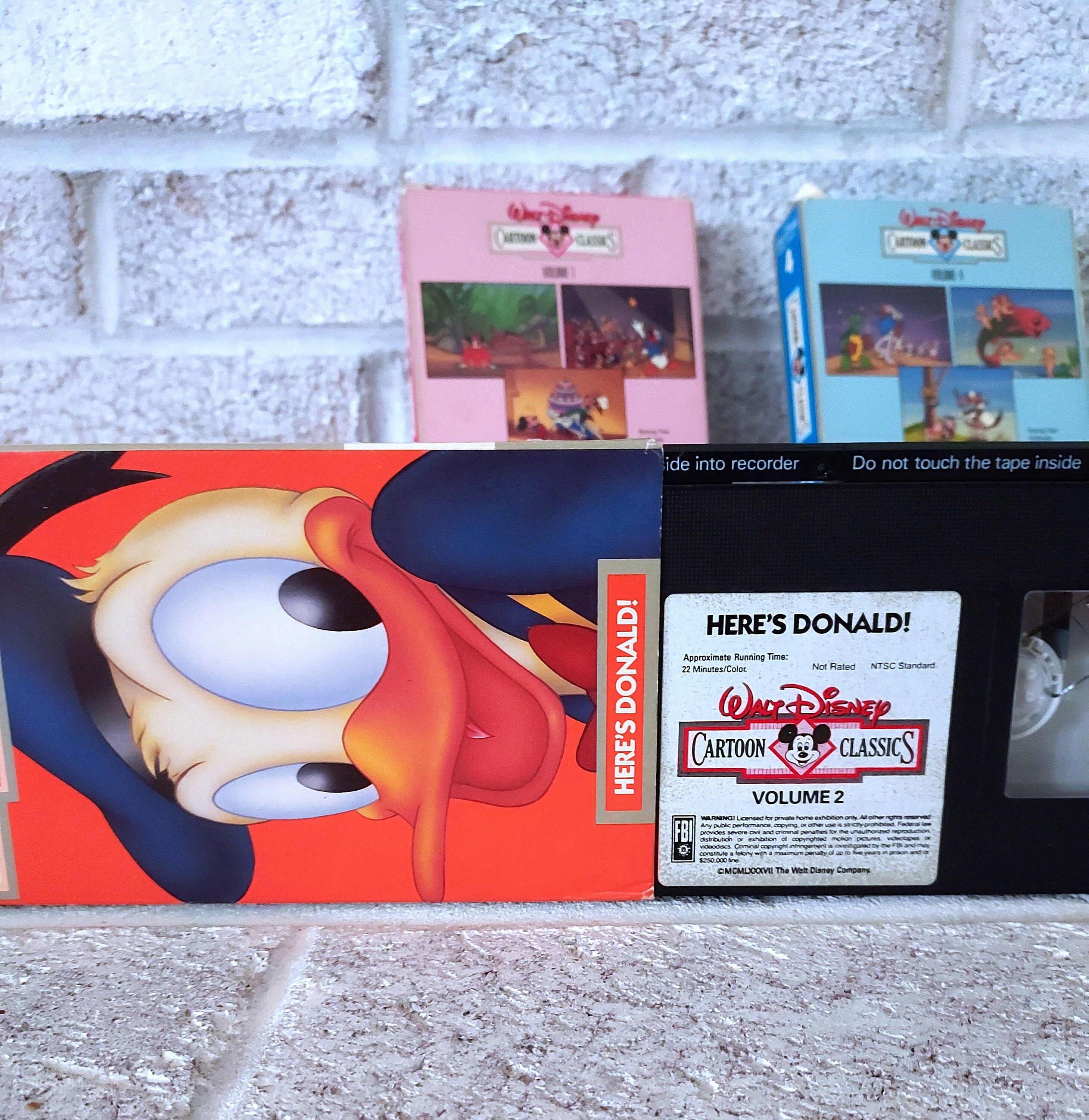 1980s Disney Cartoon VHS, Vintage Disney Cartoons - Etsy
