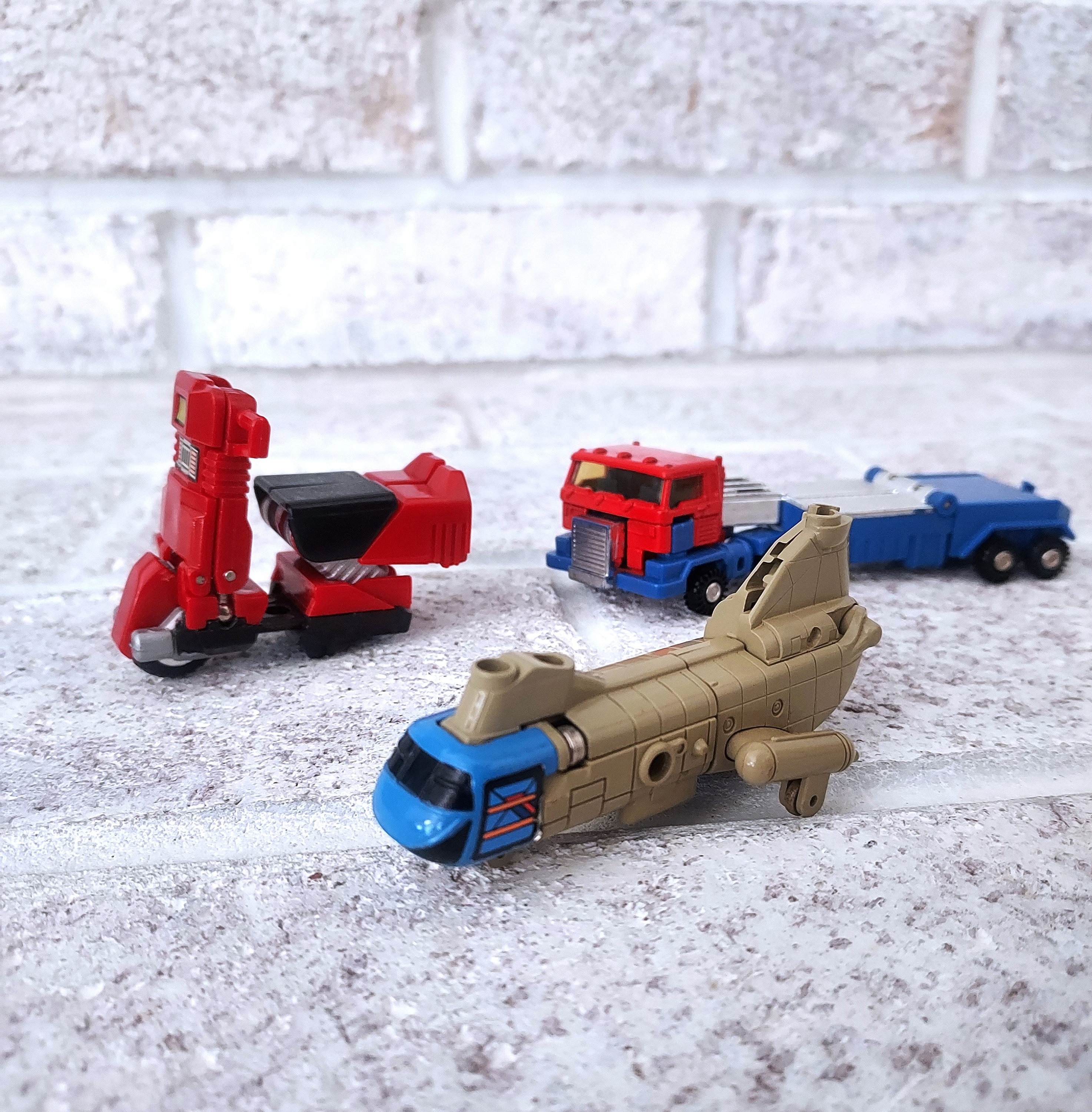 Vintage Bandai Go-bots 1980s, Go Bots Vintage Transforming Diecast Toys ...