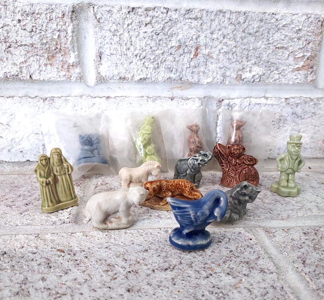 Vintage Wade Figurines, Red Rose Tea, England Ceramic Whimsies - Etsy