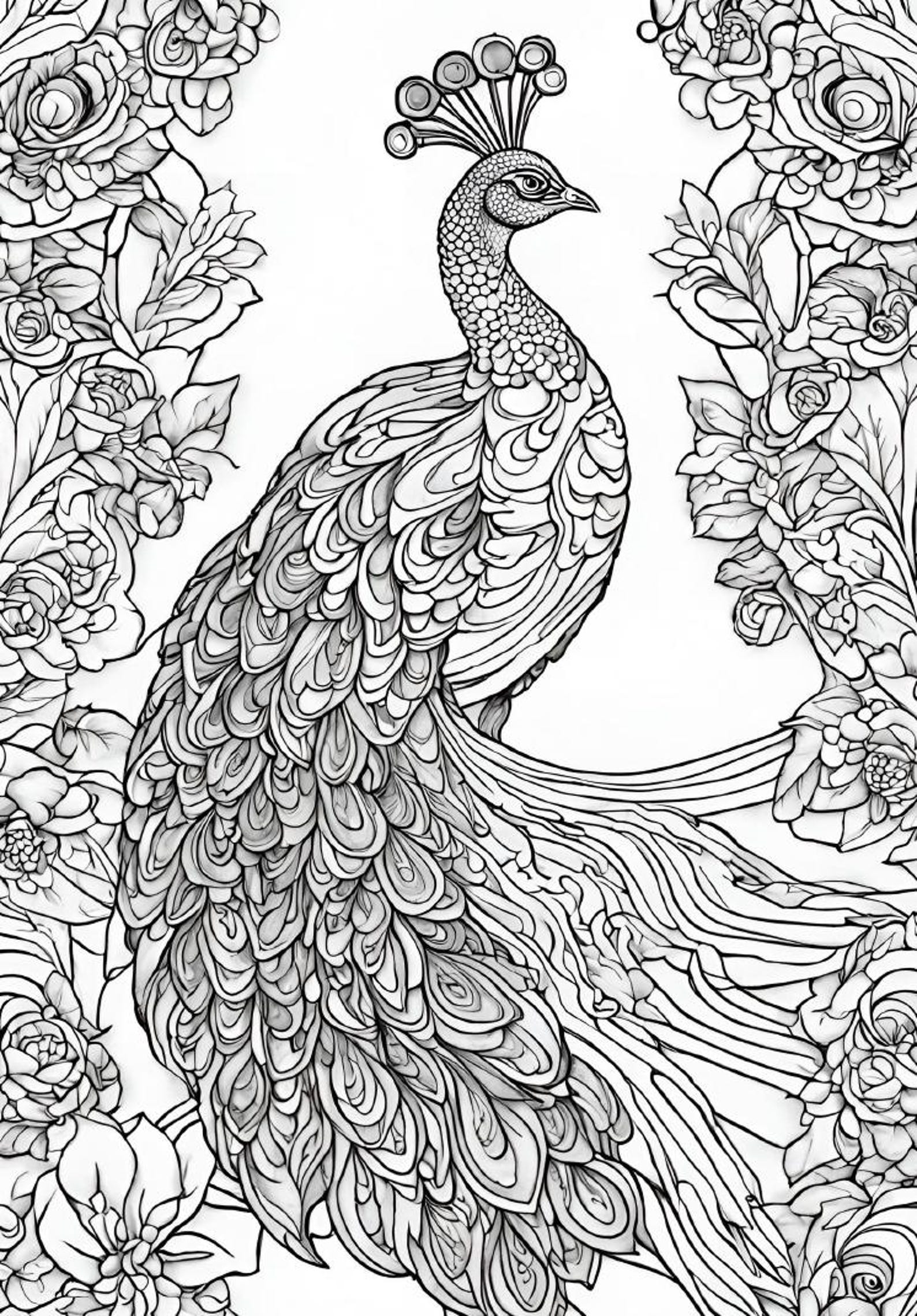 Adult and Children Fun Colouring Sheets Activity Sheets 40 Unique ...