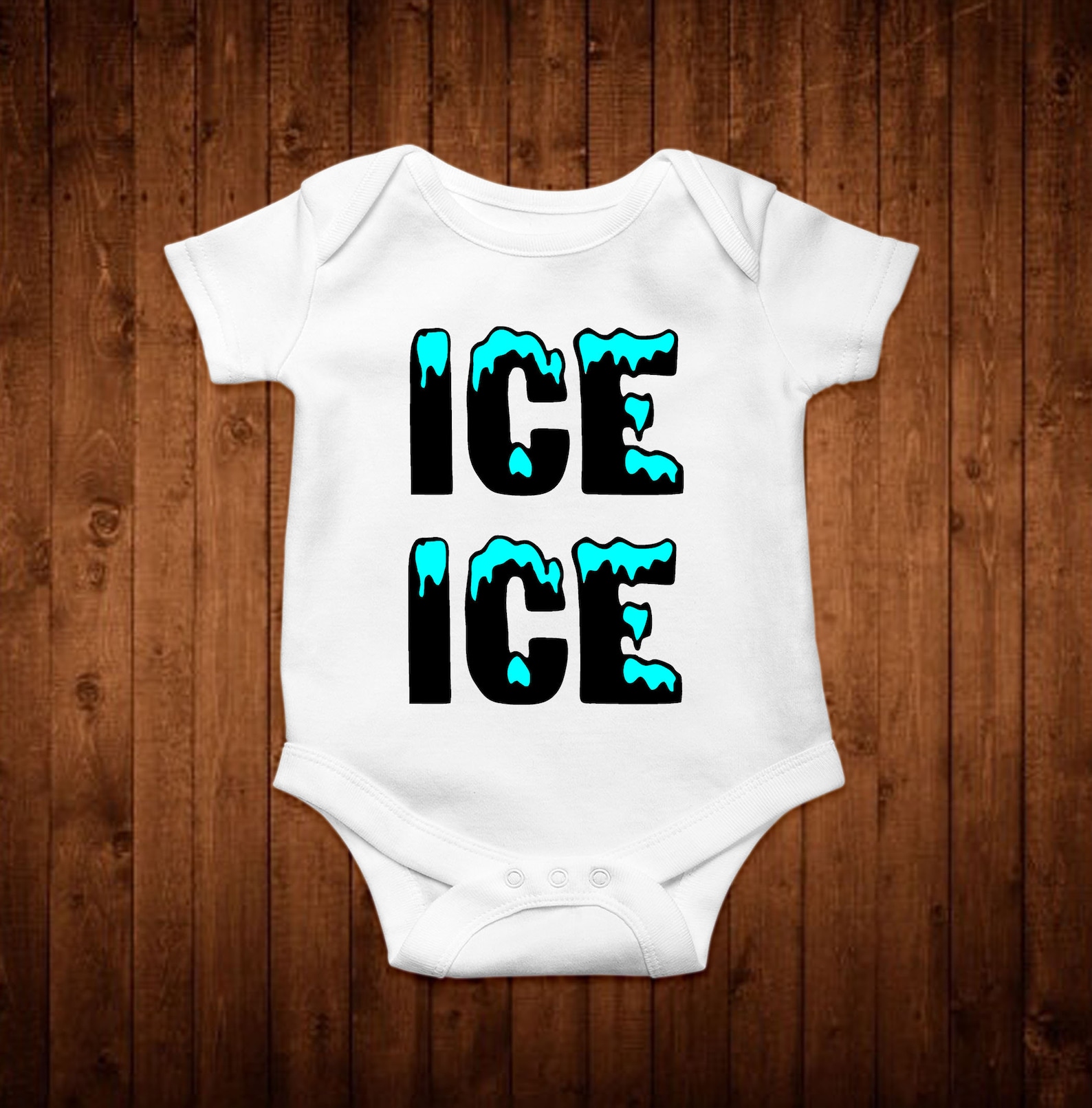 Ice Ice Baby SVG Cut File for Cricut, Silhouette, Baby Svg, Funny Baby ...