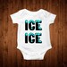 Ice Ice Baby SVG Cut File for Cricut, Silhouette, Baby Svg, Funny Baby ...