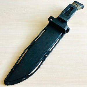 12.5 Military Green Rambo Tactical Hunting Knife, Cool Knife, With Hard ...