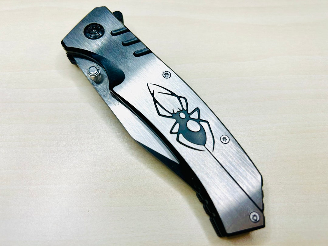 8.75” Skull Cool Knife Assisted Folding Pocket Knife With 3D Printing ...