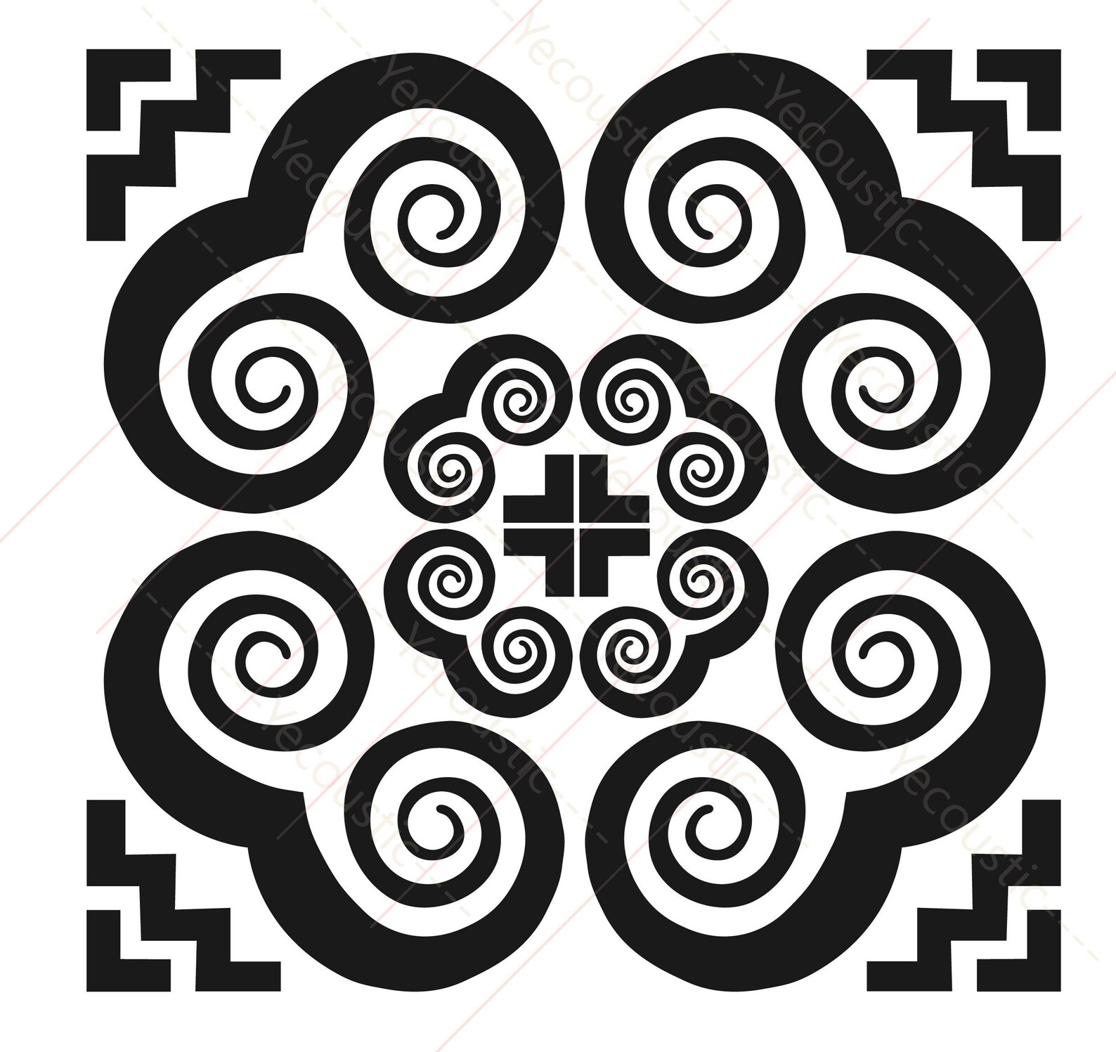 Hmong Ram Design // Hmong Motifs // Hmong SVG - Etsy Ireland