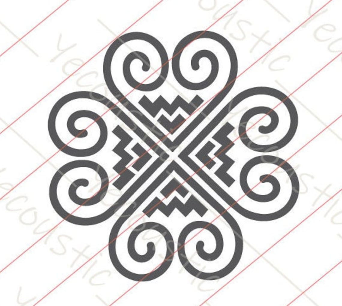 Elephant Heart Foot Design / Hmong Design / Hmong Pattern / Hmong Hill ...