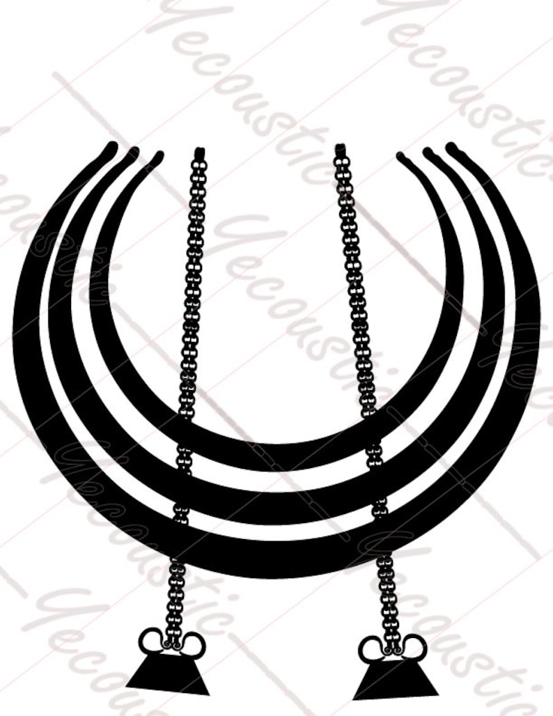 Circular Xauv Design (hmong Necklace) 2 Piece Set - Etsy