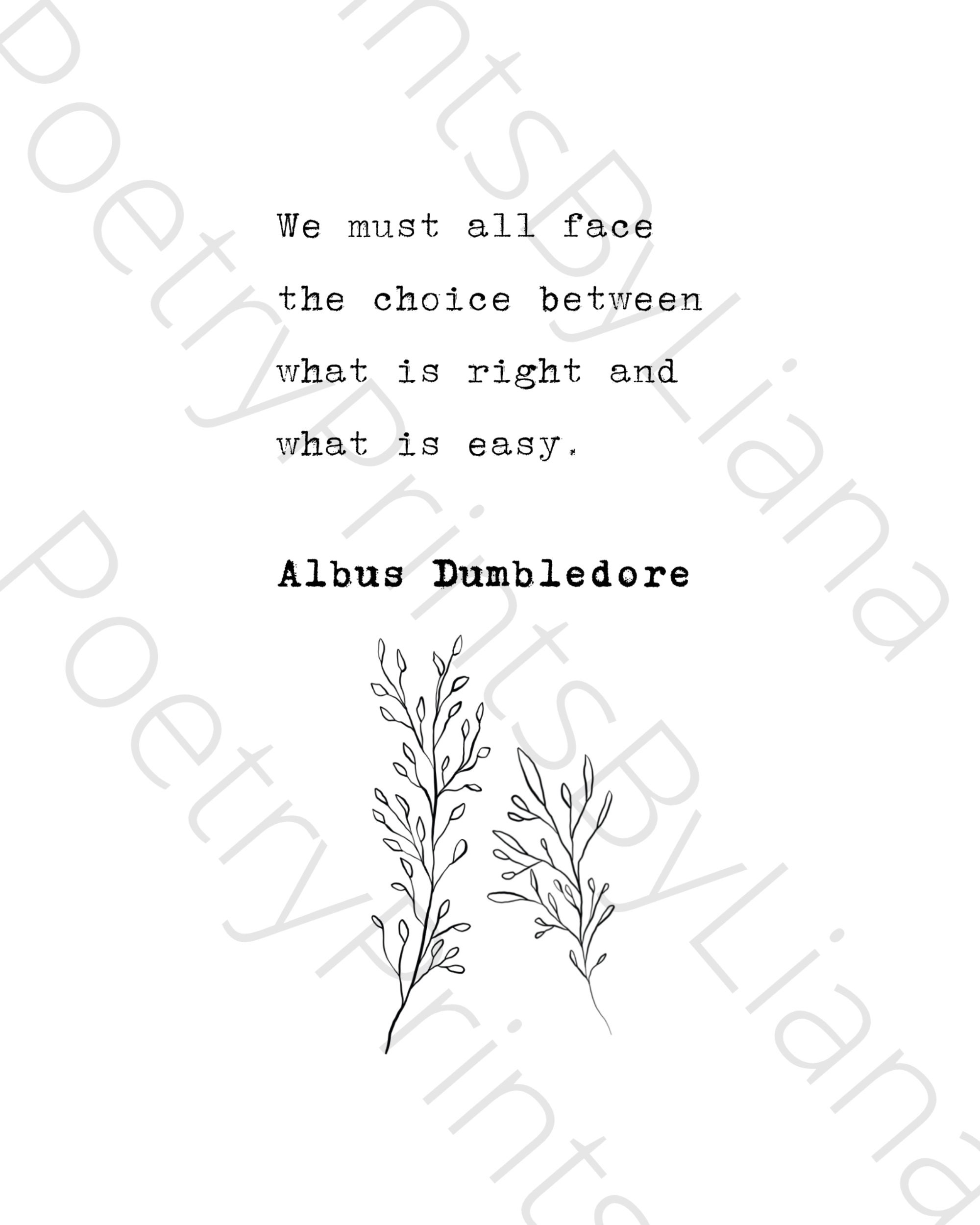 We Must All Face the Choice Between What is Right and What is Easy ...