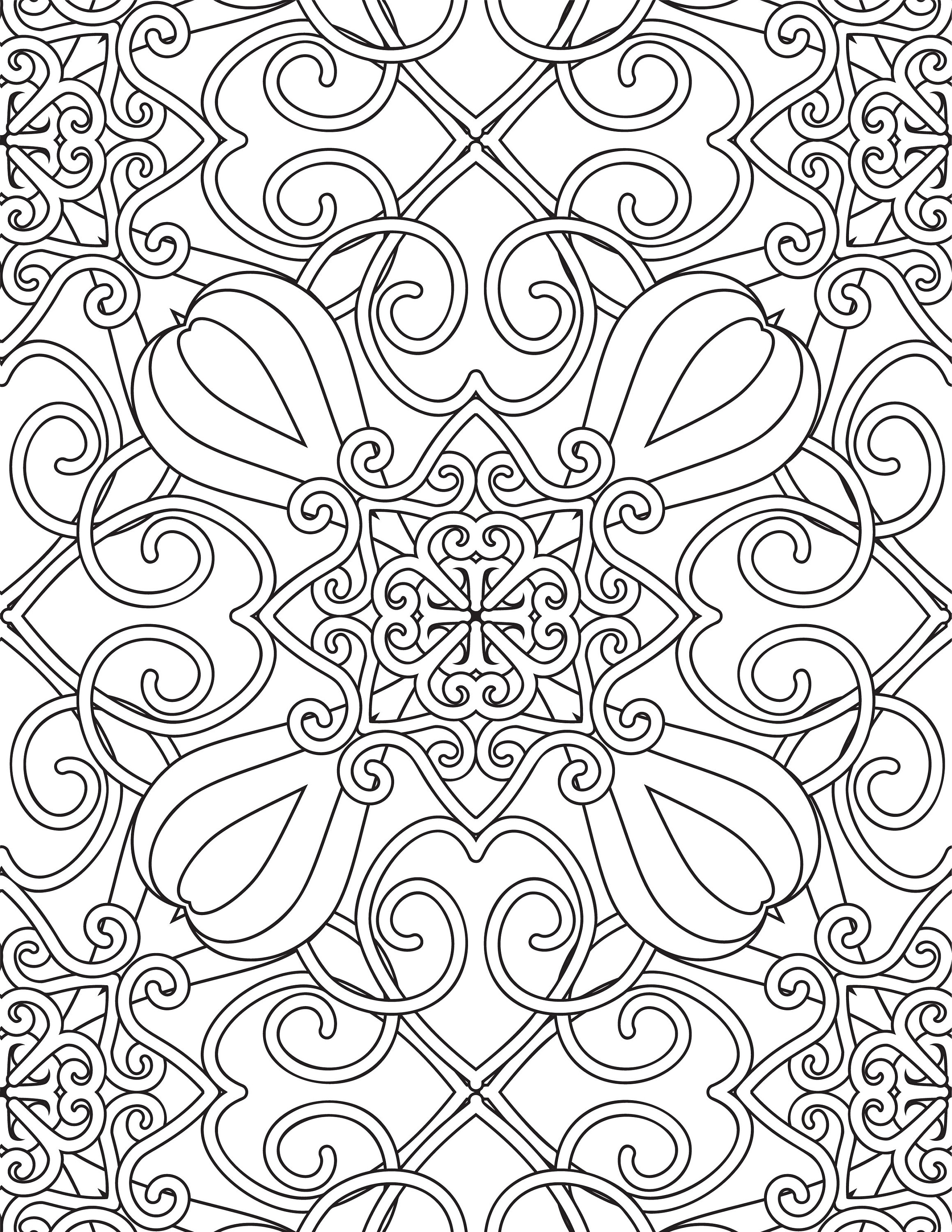 Mandela Coloring Book Page, Printable Adult Coloring Book Page - Etsy