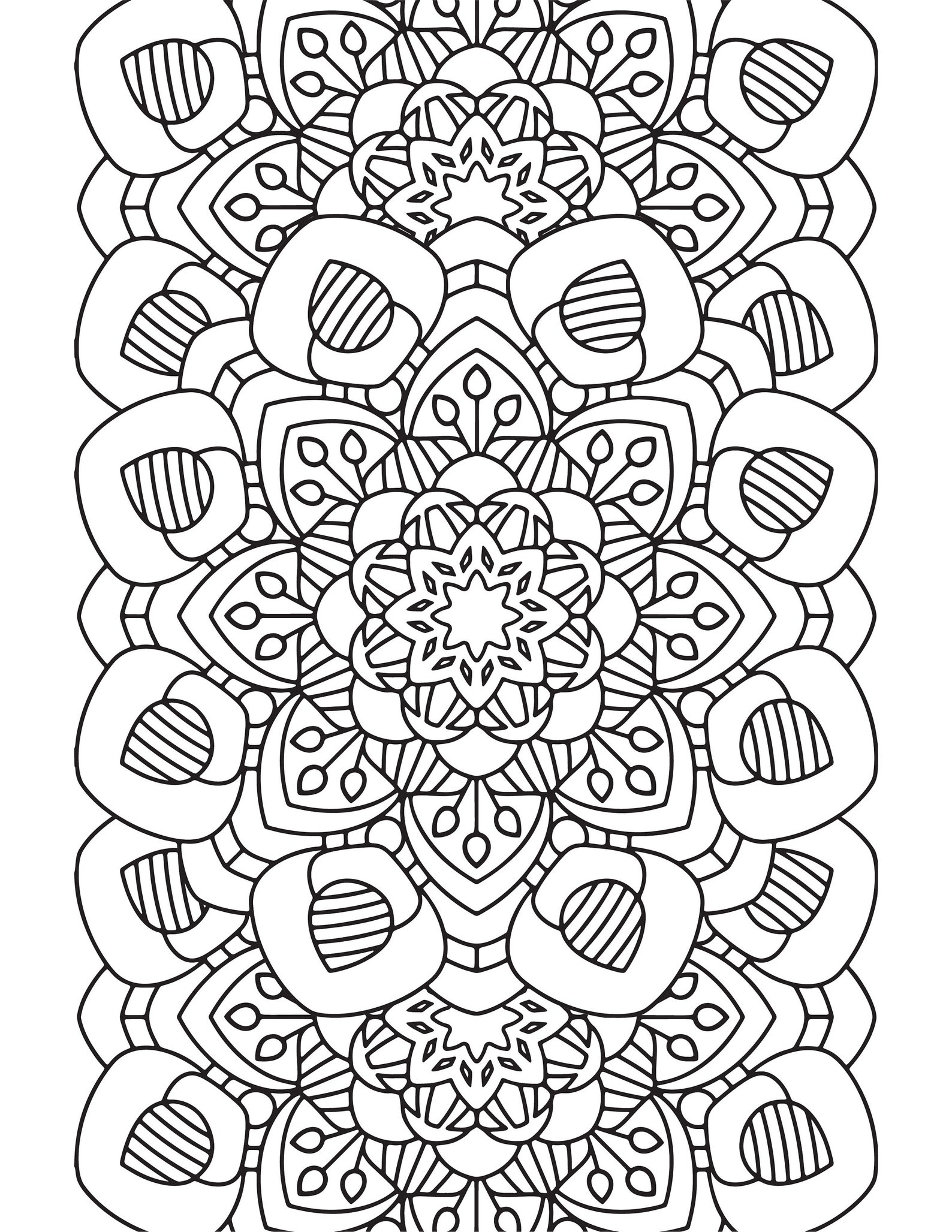 Mandela Coloring Book Page, Printable Coloring Sheet, Coloring Book ...