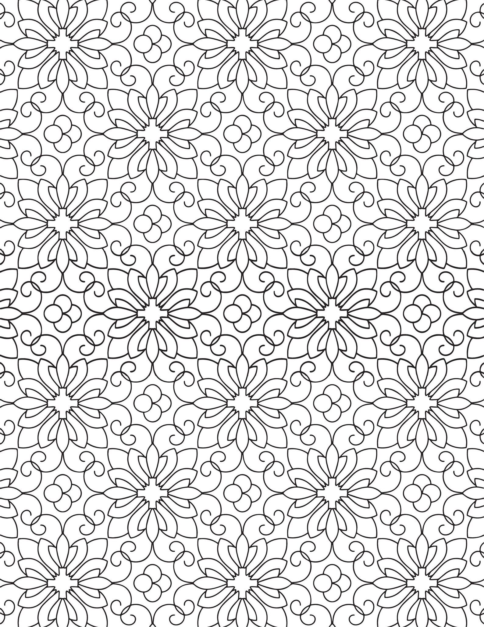 Mandela Coloring Book Page, Printable Adult Coloring Book Page, Stress ...