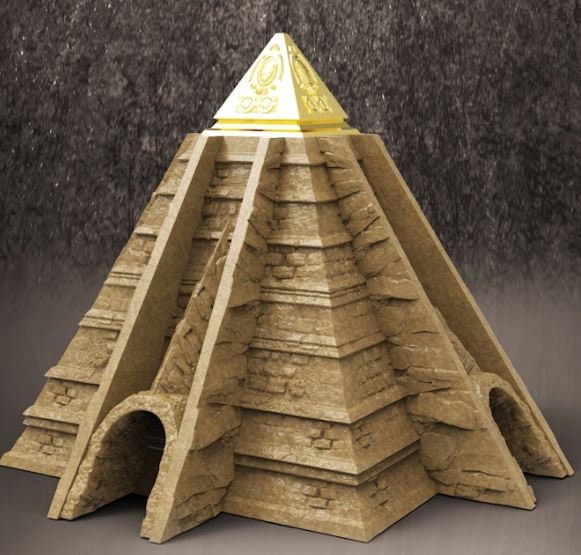 Fantasy Wizard Pyramid Dice Tower by Slope3d - Etsy