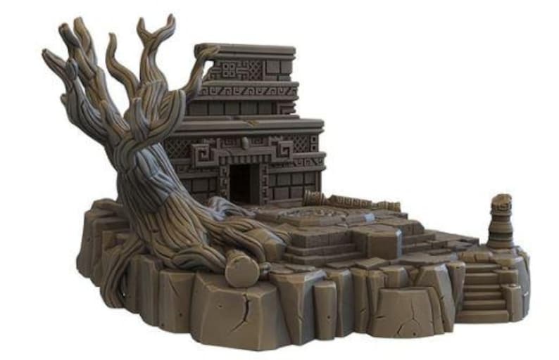 Mayan Sanctum by Amini3dworld - Etsy
