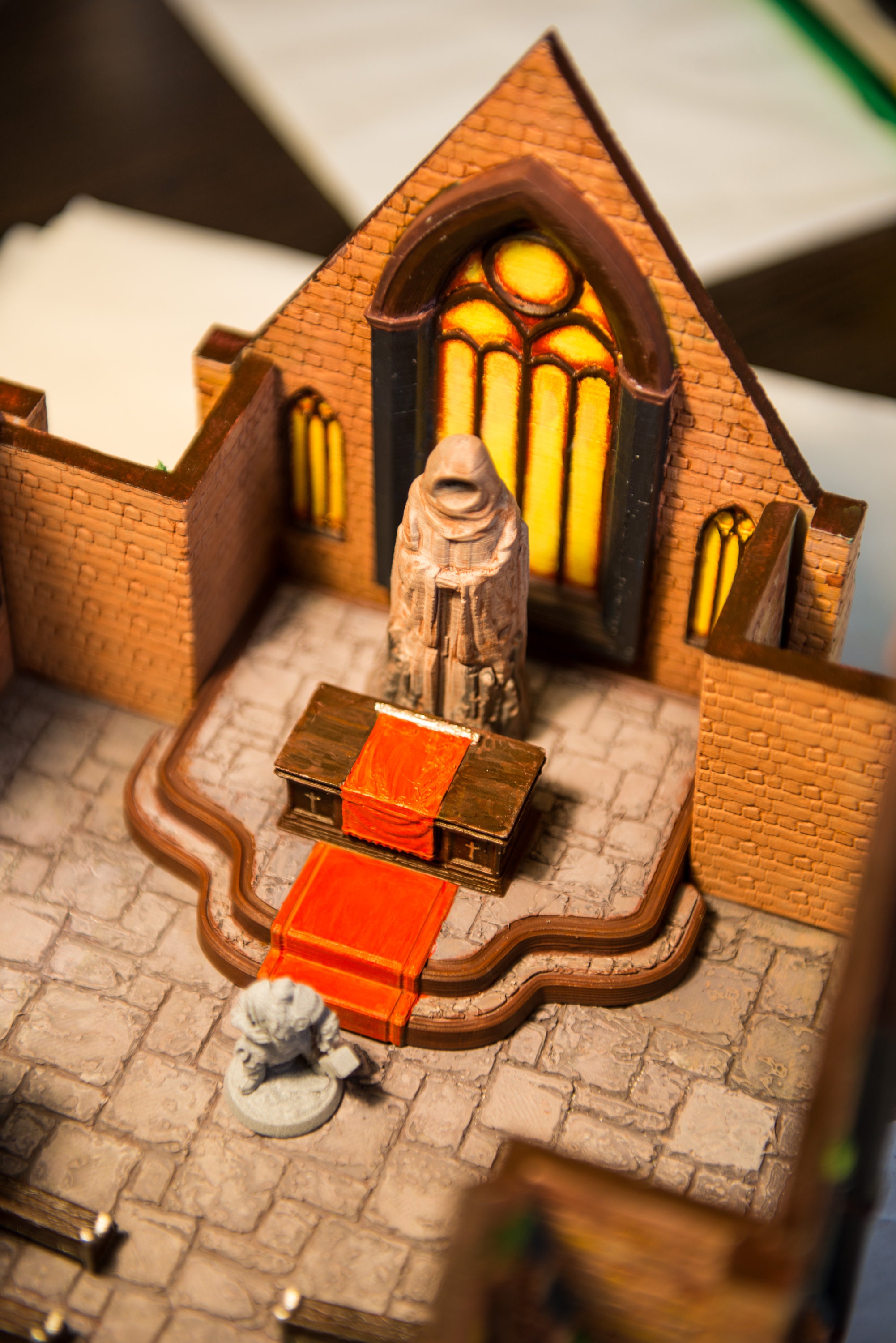 Stone Priest's Church by IMMORTA - Etsy