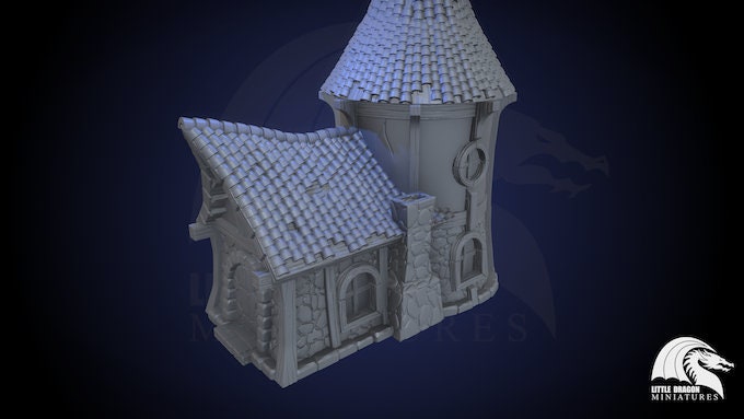 Stylized City Pt 1 by Little Dragon Miniatures - Etsy