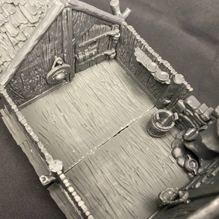 Swamp Hut by Stoneaxe Miniatures - Etsy
