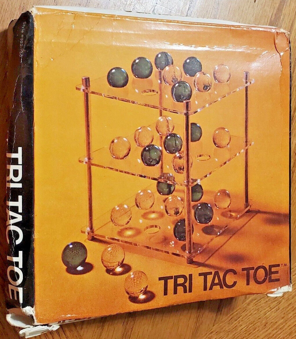 PDF Instructions for Tri Tac Toe Marble Game 1974 3D Tri-tac-toe - Etsy