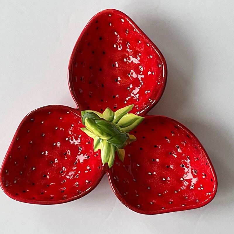 Ceramic Strawberry - Etsy
