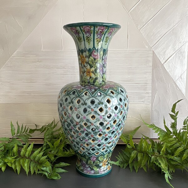 Perforated Vase - Etsy