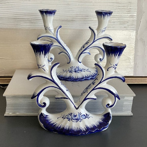 Portugal Ceramic Candlestick Holder - Etsy