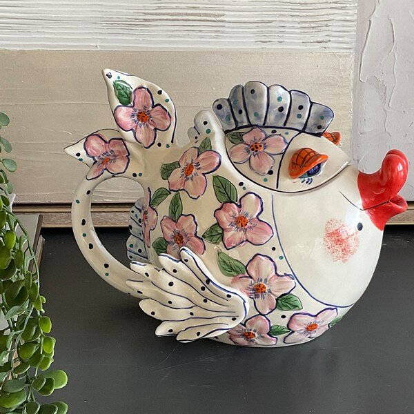 Hand Painted Teapots - Etsy
