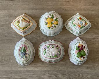 Vintage Ceramic Molds 2 Italian and 1 Japan . Your Choose Vintage Ceramic Molds 2 Italian and 1 Japan . Your Choose