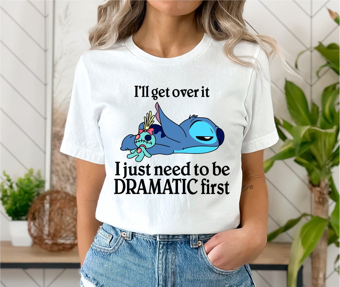 Disney Stitch Shirt, Disney Stitch I'll Get Over With It Shirt, Stitch ...