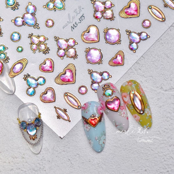 Designer Nail Stickers - Etsy