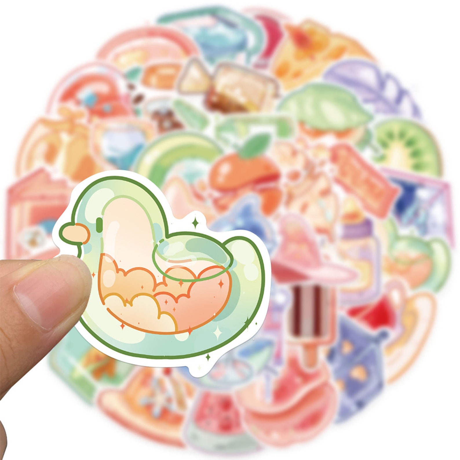 40 Pcs Kawaii Cartoon Stickers Cute Stickers Pack Kawaii - Etsy