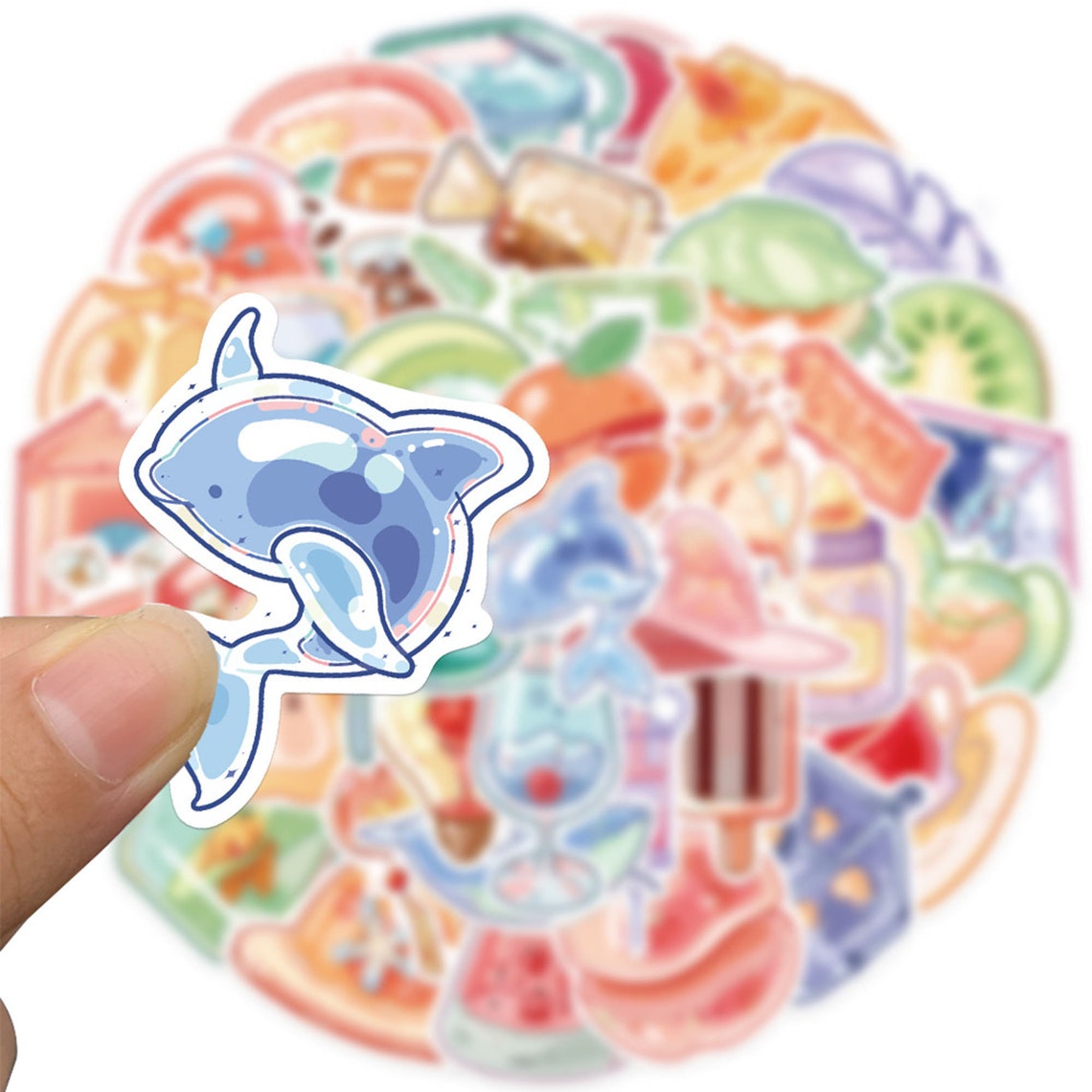 40 Pcs Kawaii Cartoon Stickers Cute Stickers Pack Kawaii - Etsy
