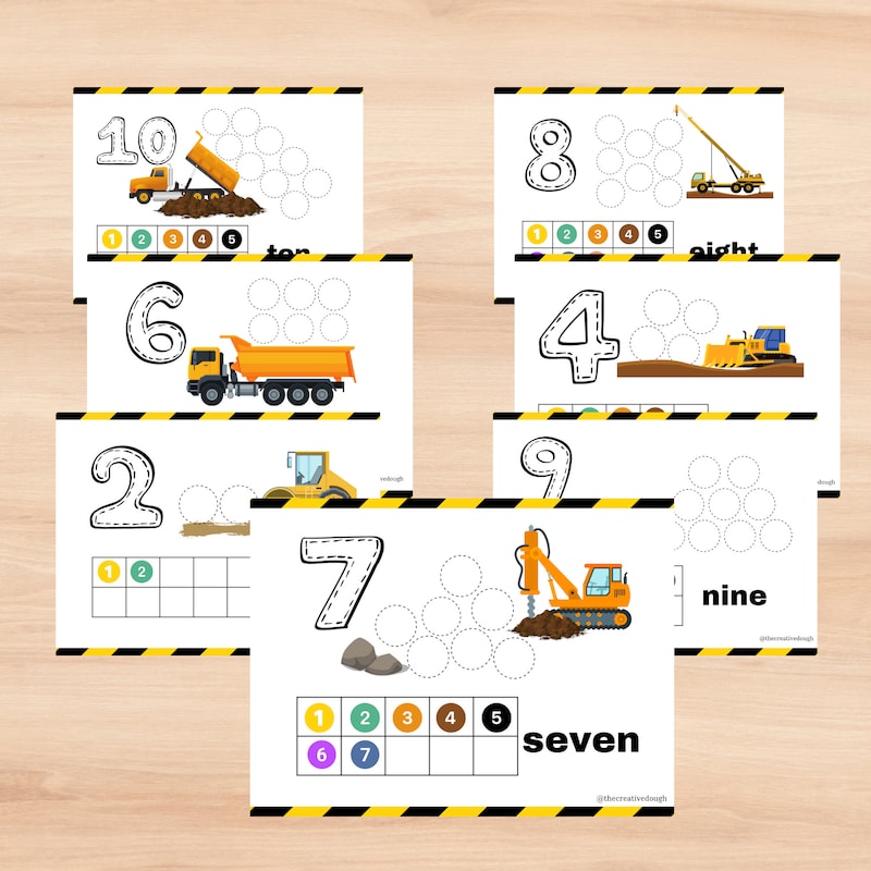 Playdough Mats - Etsy