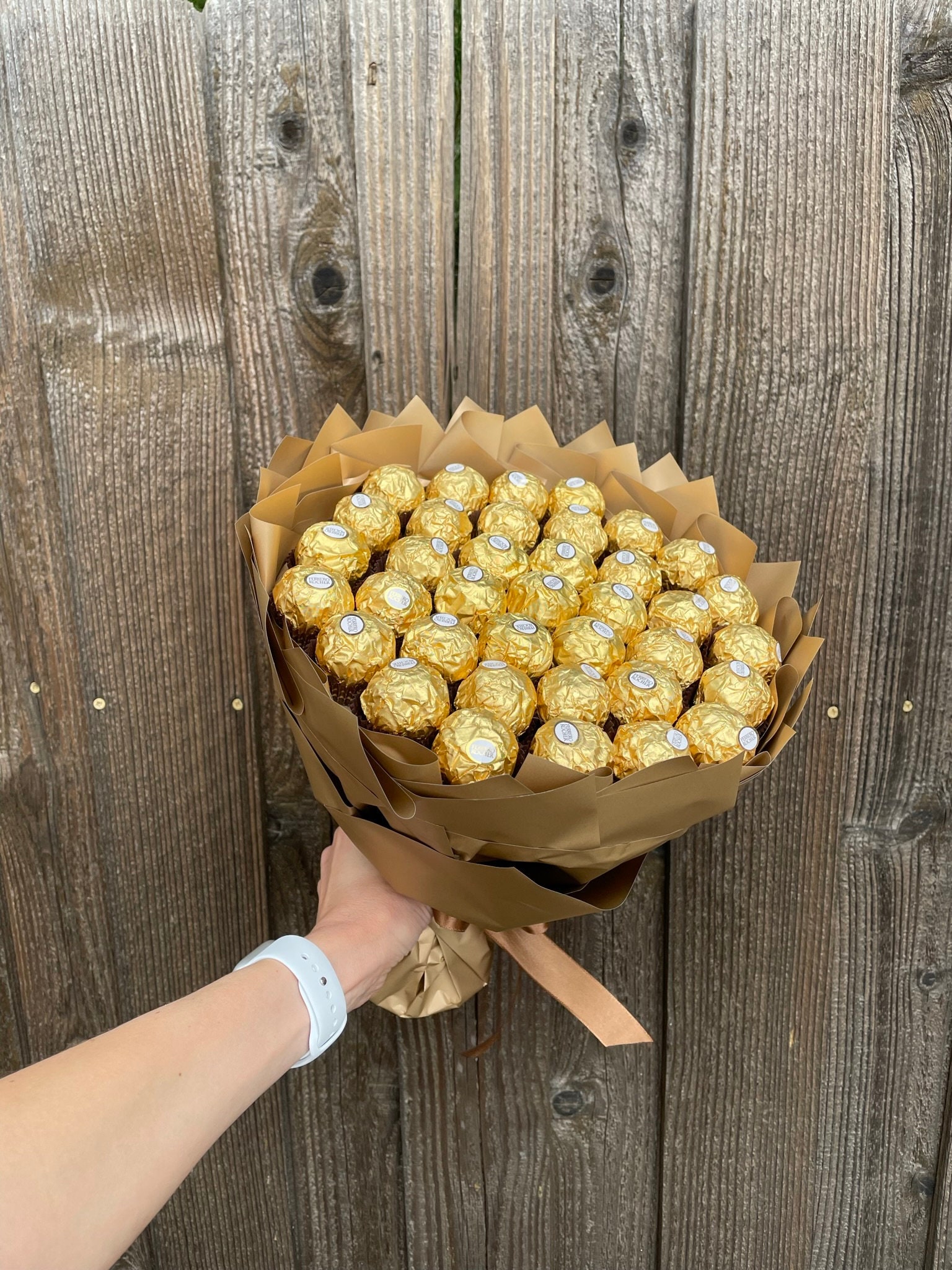 Ferrero Rocher Bouquet. Luxury Sweet Arrangement With - Etsy