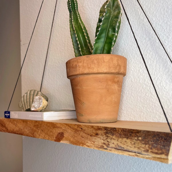 Live Edge Shelf - Etsy