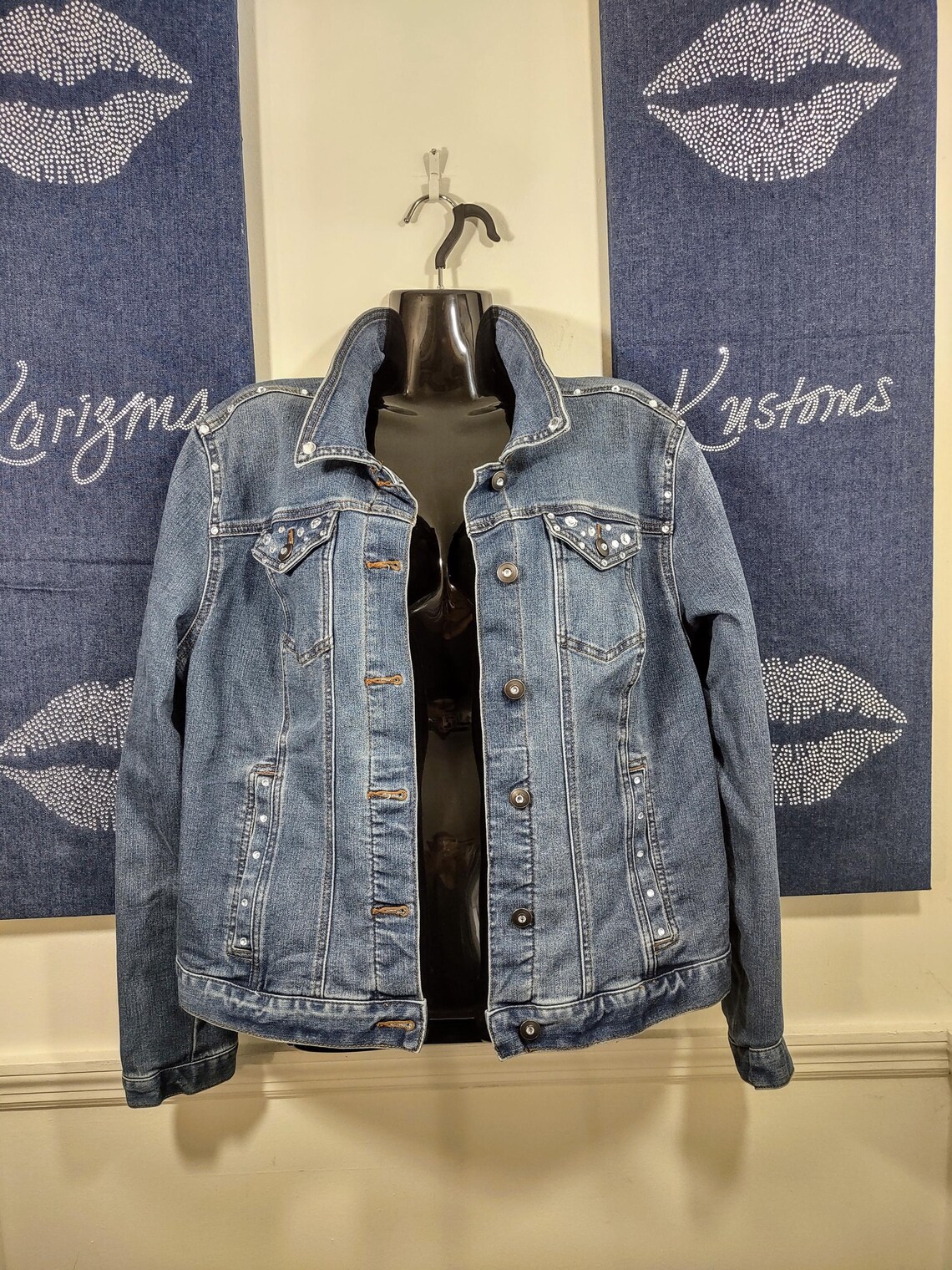 White Angel Wings Kustoms Jacket Size XL - Etsy