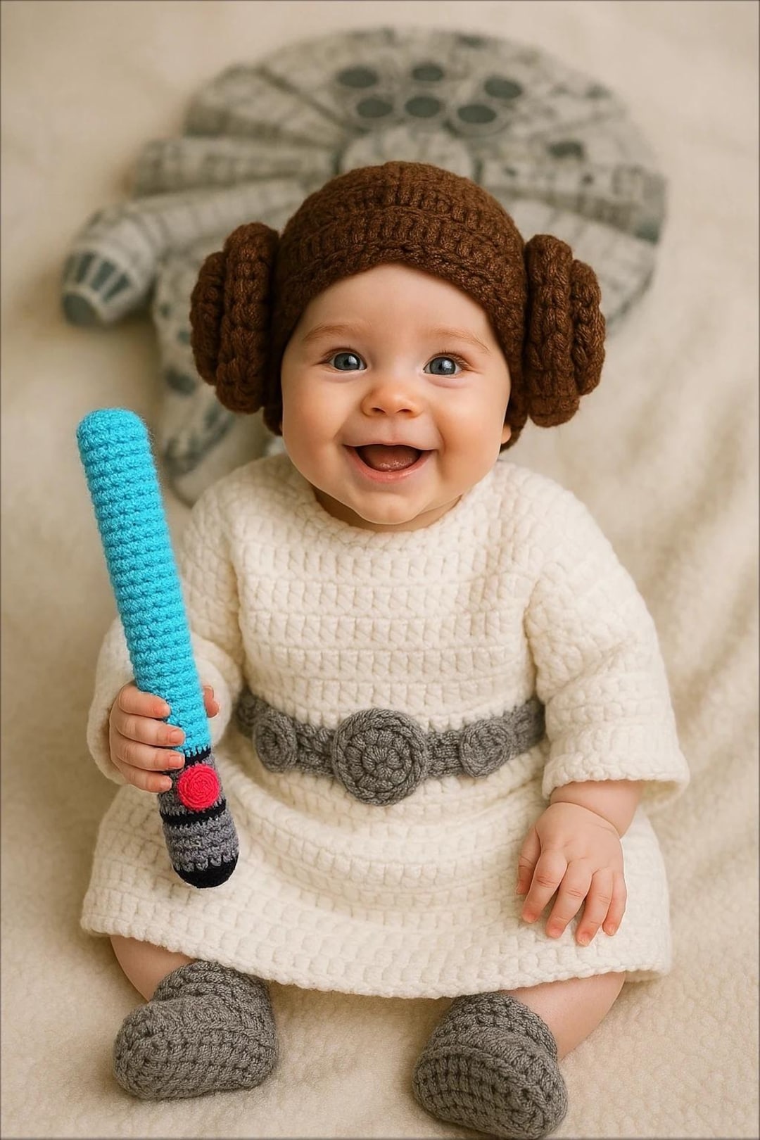 Baby Star Wars Princess Leia Outfit Size 24 Months 2T Toddler Photo ...