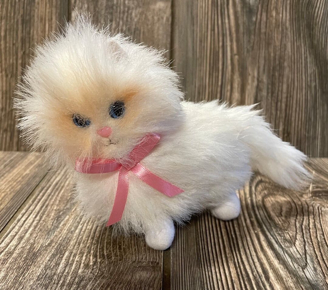 Vintage 1993 Mattel Barbie Cute mitzi Meow White Meowing Cat works - Etsy
