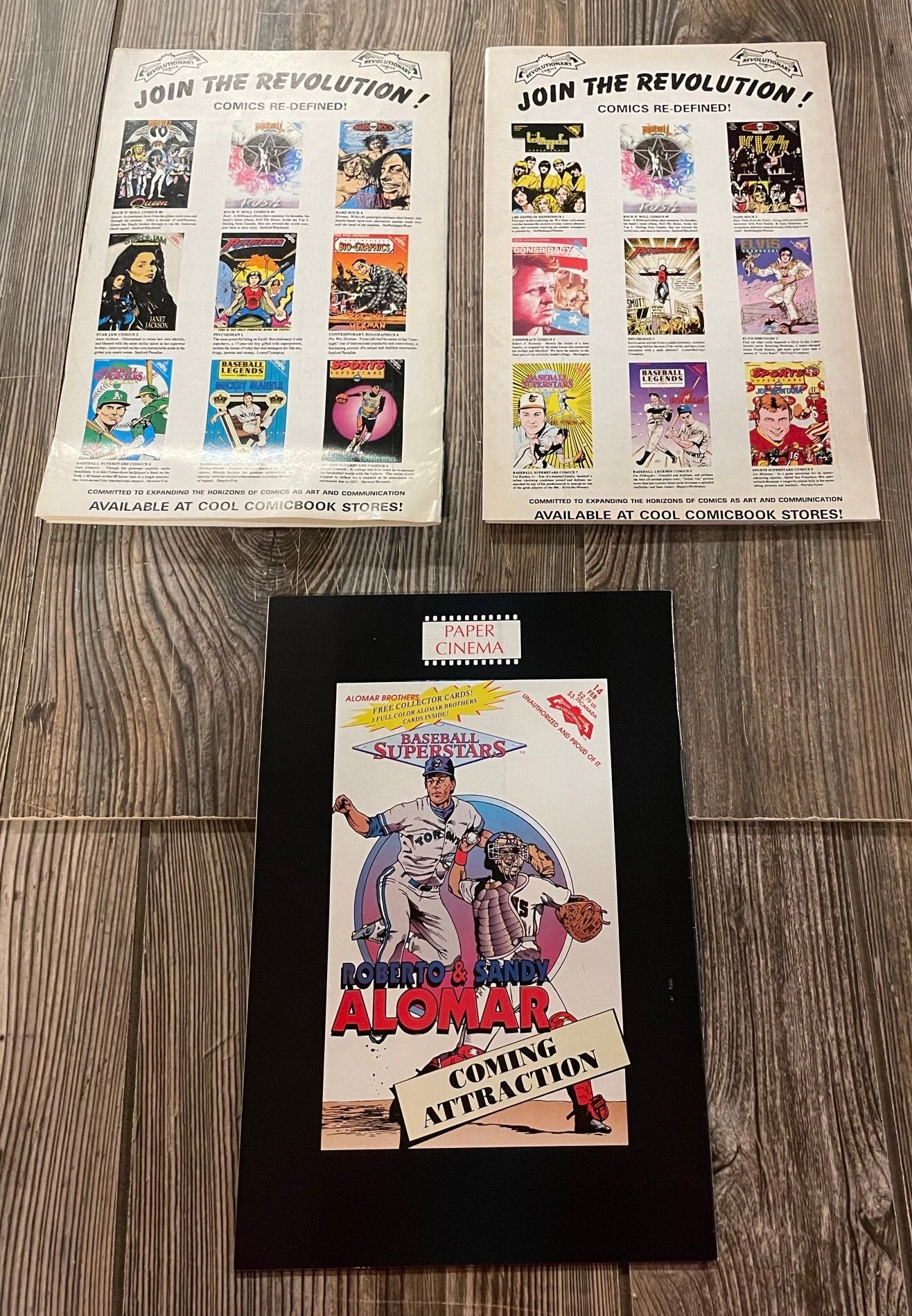 Vintage Baseball Legends Set of 3 Comic Books Yogi Berra Mickey Mantle ...