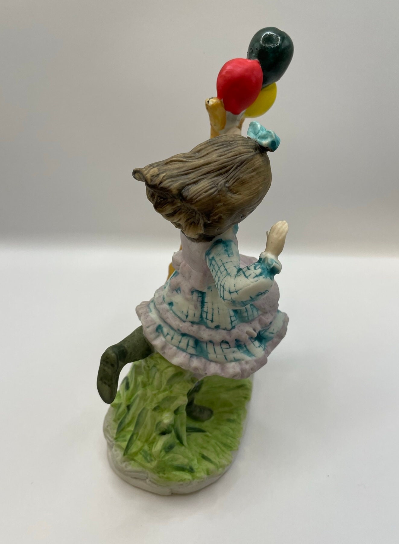 Vintage 1979 Enesco Roth International Girl With Ballons Porcelain ...