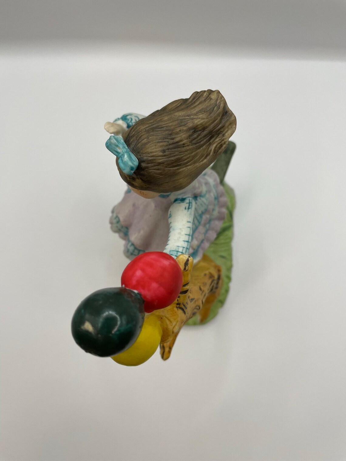Vintage 1979 Enesco Roth International Girl With Ballons Porcelain ...