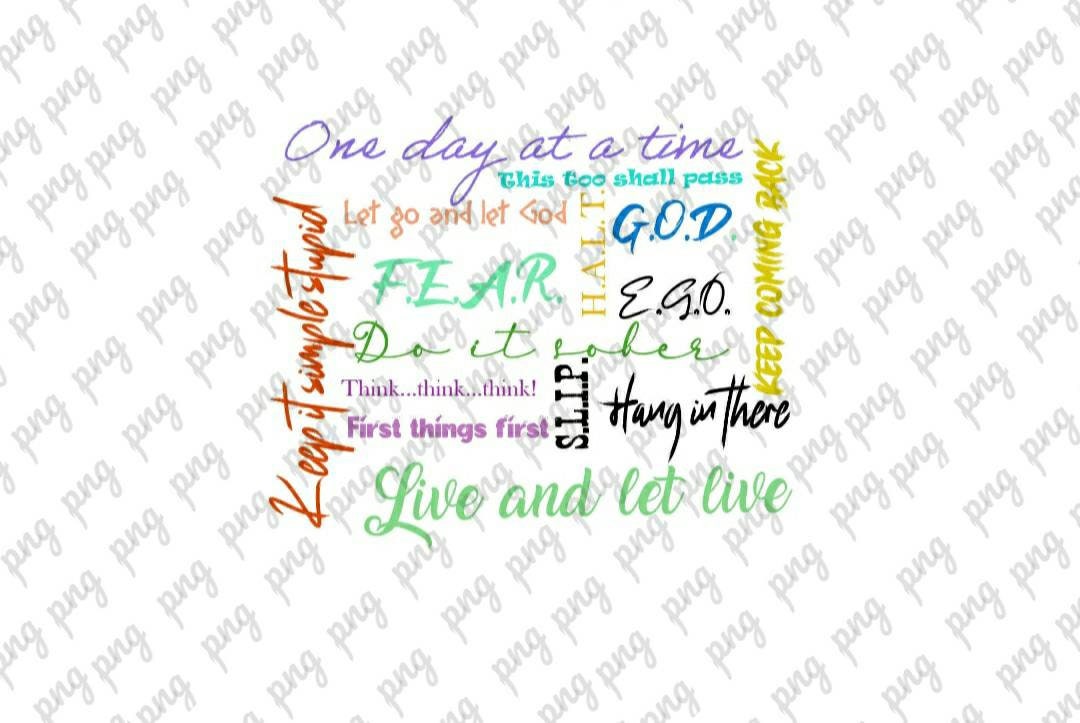 AA Slogan PNG File - Etsy