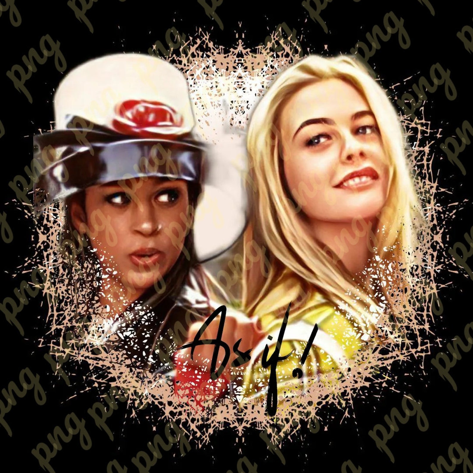 Clueless PNG File - Etsy