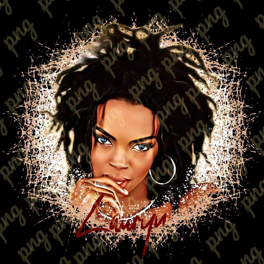 Lauryn Hill PNG File - Etsy