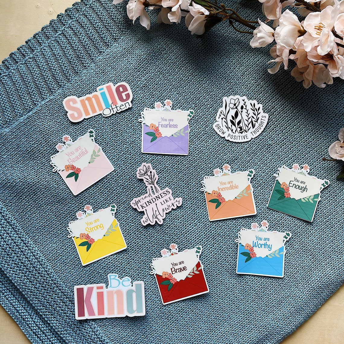 Spread Kindness Like Wildflowers Sticker - Etsy