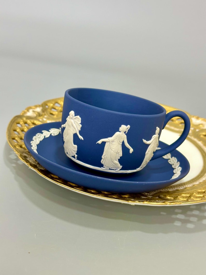 Wedgwood Dancing Hours Cup & Saucer - Etsy