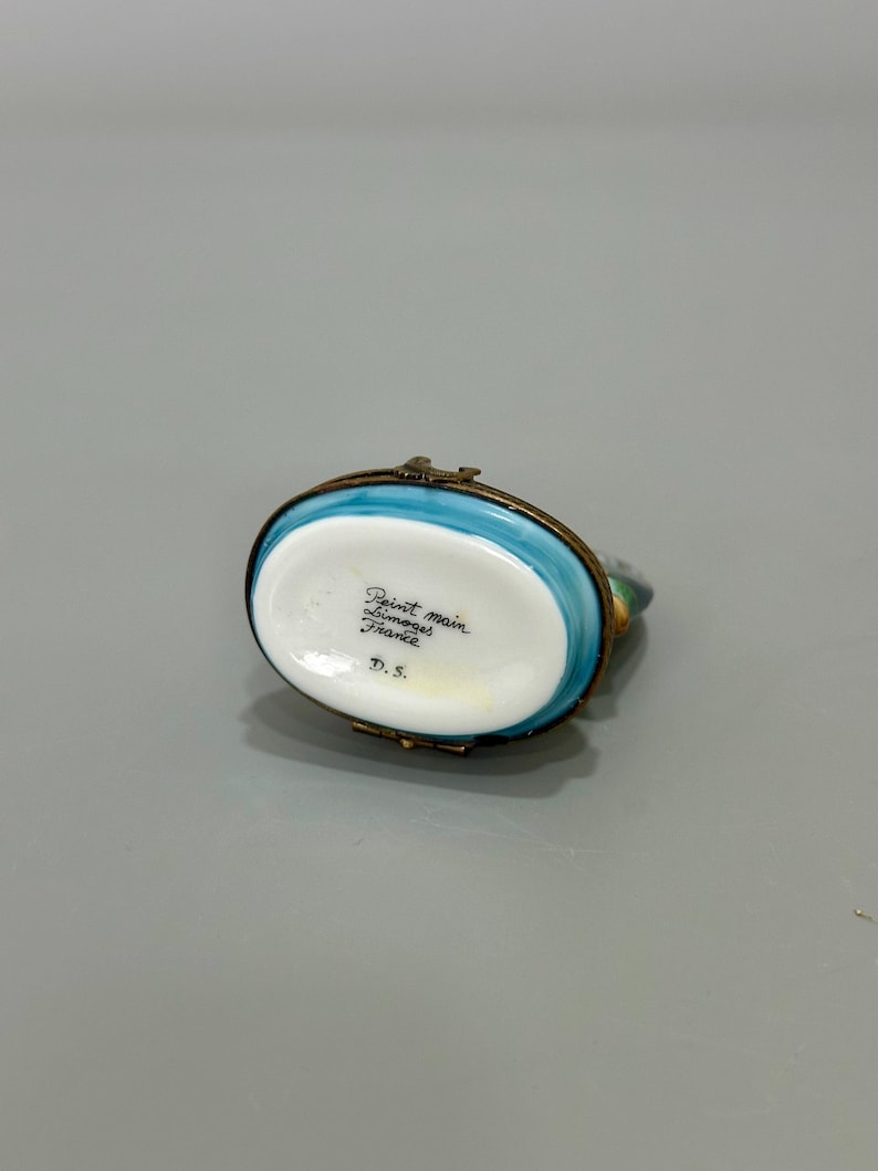 Hand Painted French Limoges Porcelain Collectible Hinged Box - Etsy