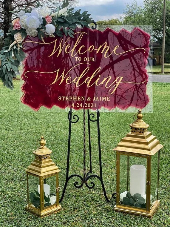 Custom Welcome Panel. Poster Wedding Engagement Bachelorette - Etsy