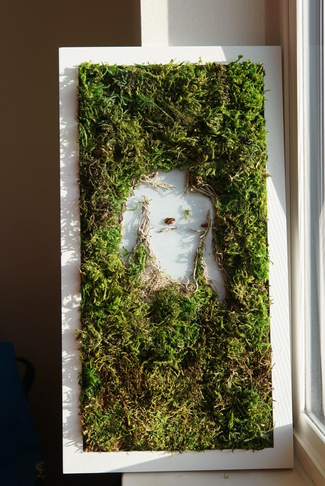 Real Moss Silhouette / Custom - Etsy